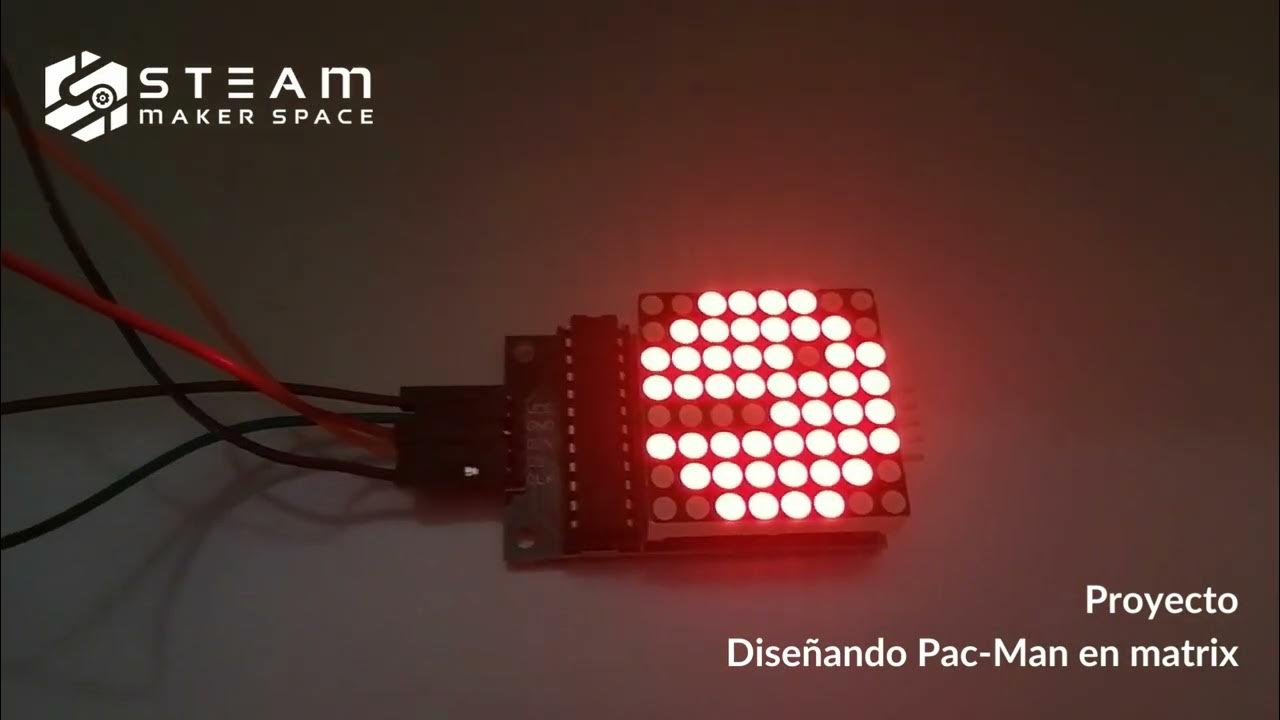 Pac-Man con Matrix led 8x8 y Arduino - YouTube