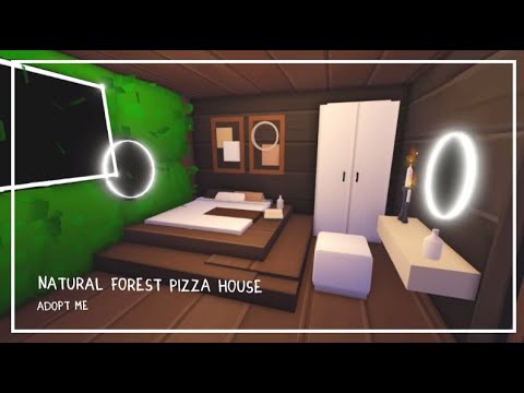 Nature forest pizza house Speed Build Roblox Adopt Me ♥ - YouTube