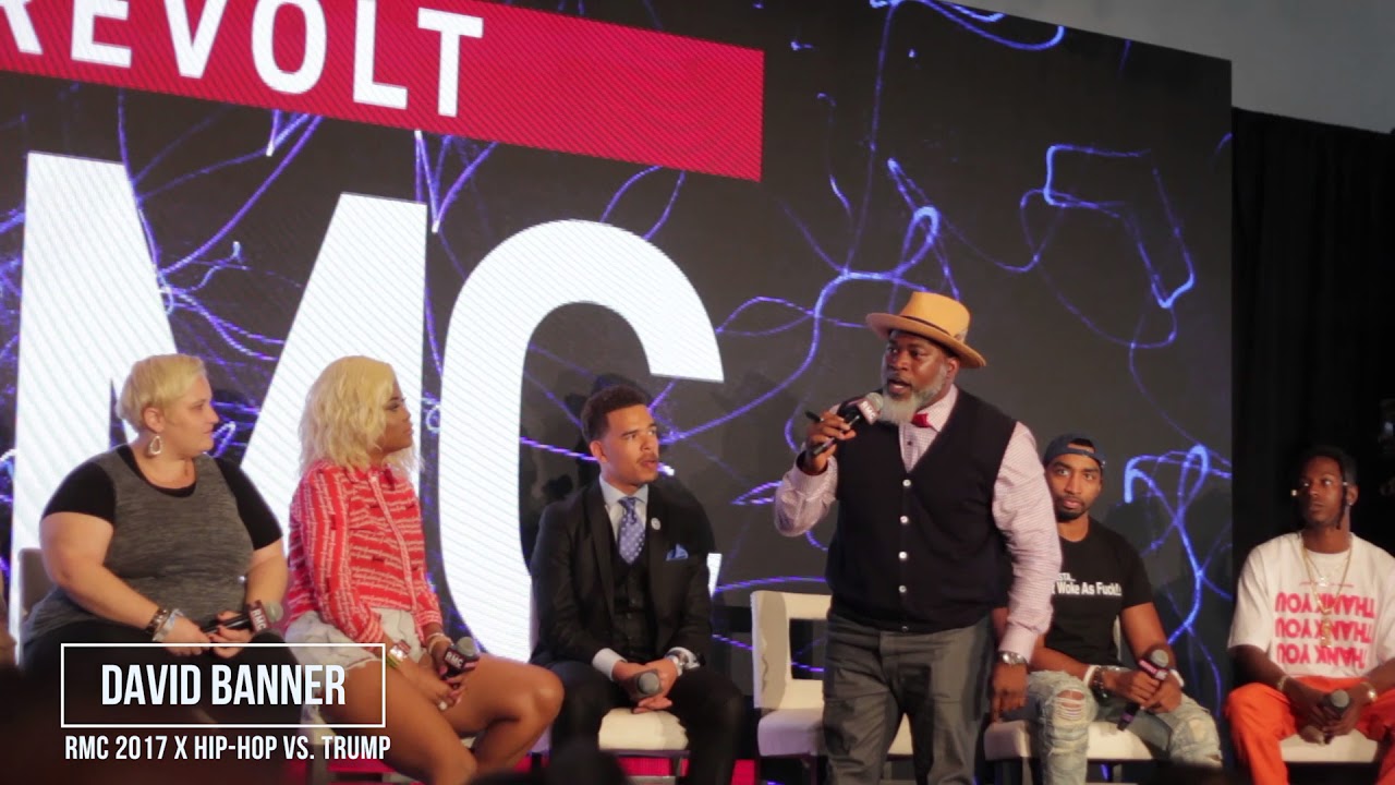 Revolt Music Conference 2017: Hip-Hop Vs. Trump | David Banner - YouTube