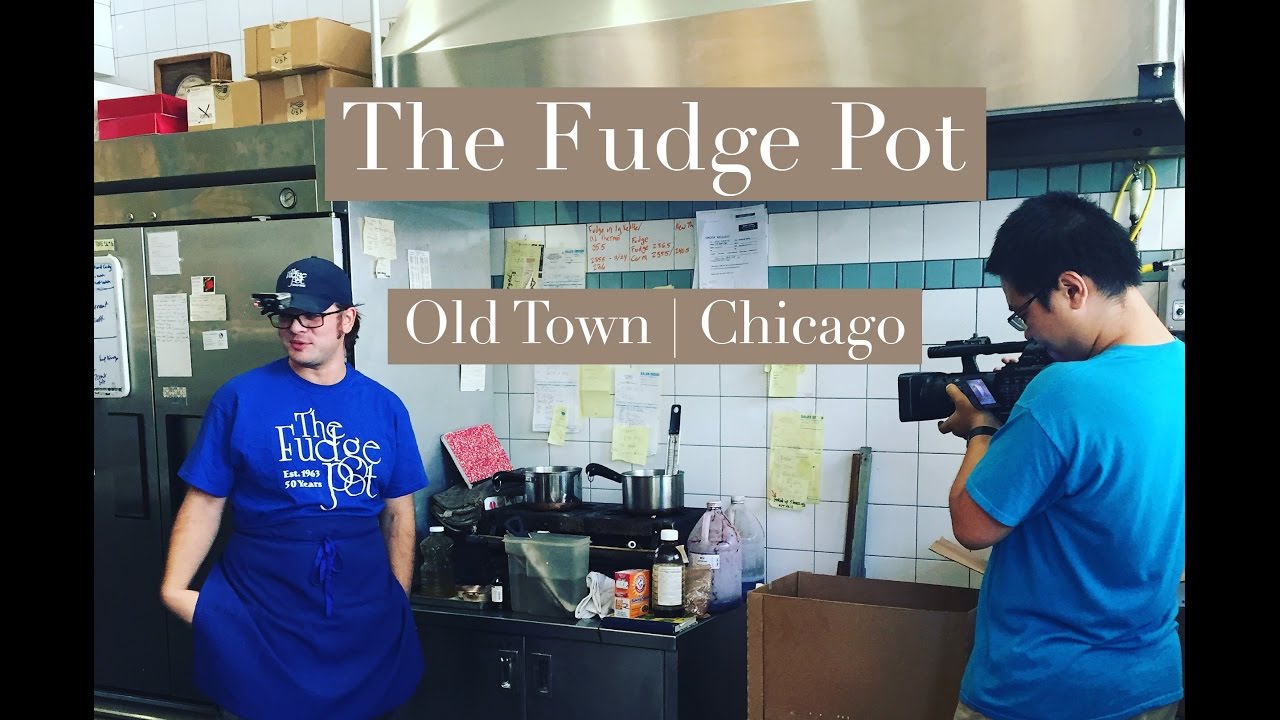Behind the Scenes at The Fudge Pot in Old Town, Chicago - YouTube