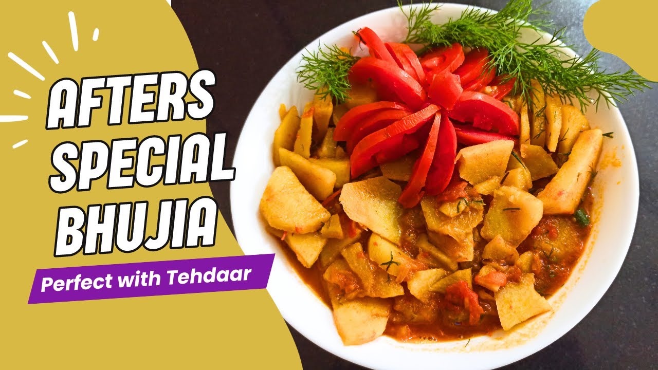 Afters Special Bhujia. Perfect with Tehdaar Roti! Mazedar Only Two ...