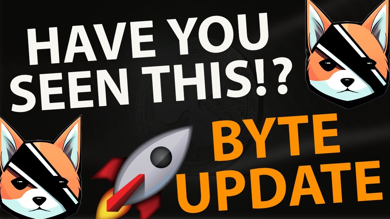 #BYTE HAVE YOU SEEN THIS!? | #BYTE ANALYSIS | $BYTE PRICE PREDICTION | BYTE TECHNICAL ANALYSIS ...