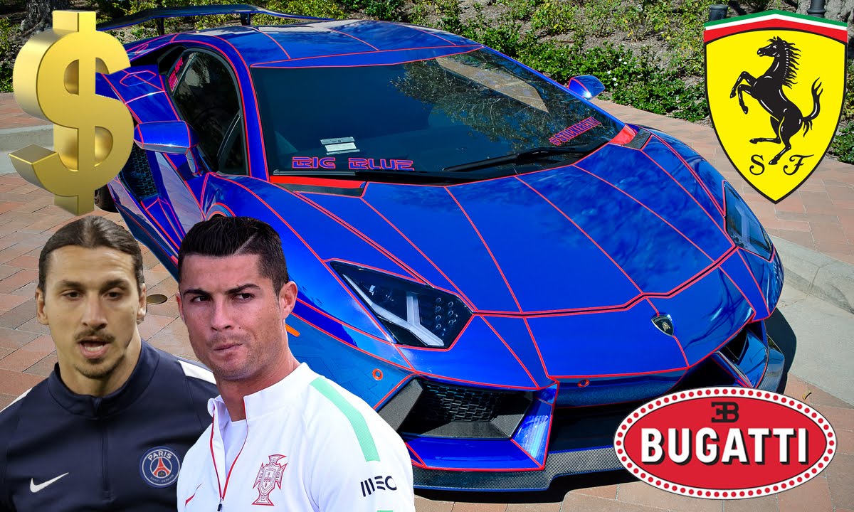 10 Most Expensive Footballers' Cars | Ferraris | Lamborghinis ...