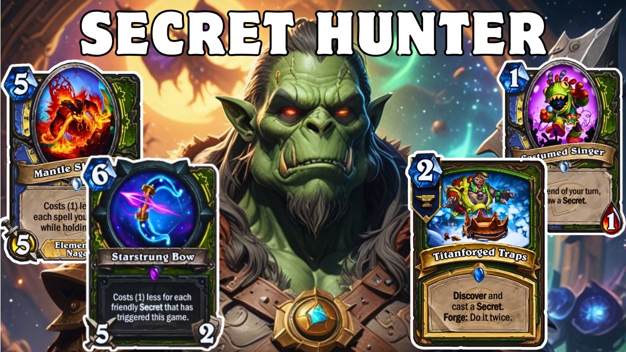 Keep This Secret for Me - Best Secret Hunter Deck to Climb Legend ...
