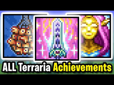 getting all Terraria Achievements in one video - YouTube
