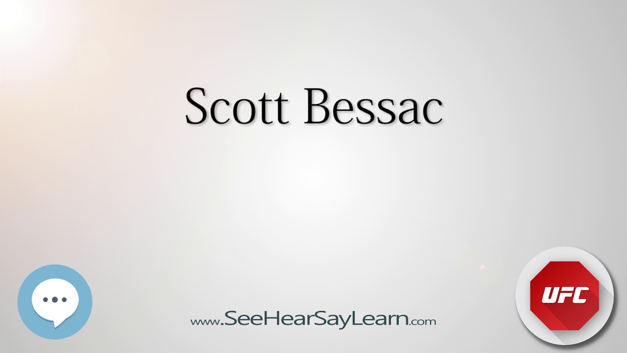 Scott Bessac UFC Fighter s Nicknames 🔊 - YouTube