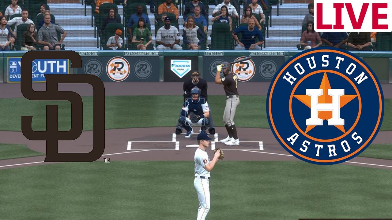 🔴LIVE🔴San Diego Padres vs Houston Astros /April / Mlb envivo / Major ...