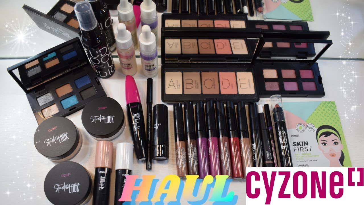 HAUL DE MAQUILLAJE DE CYZONE - YouTube