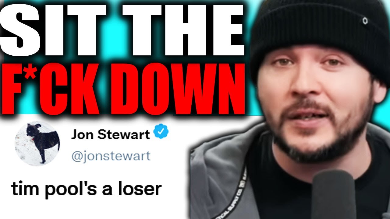 Tim Pool RETURNS And UNLEASHES FURY On WOKE Daily Show Host For ABSURD ...