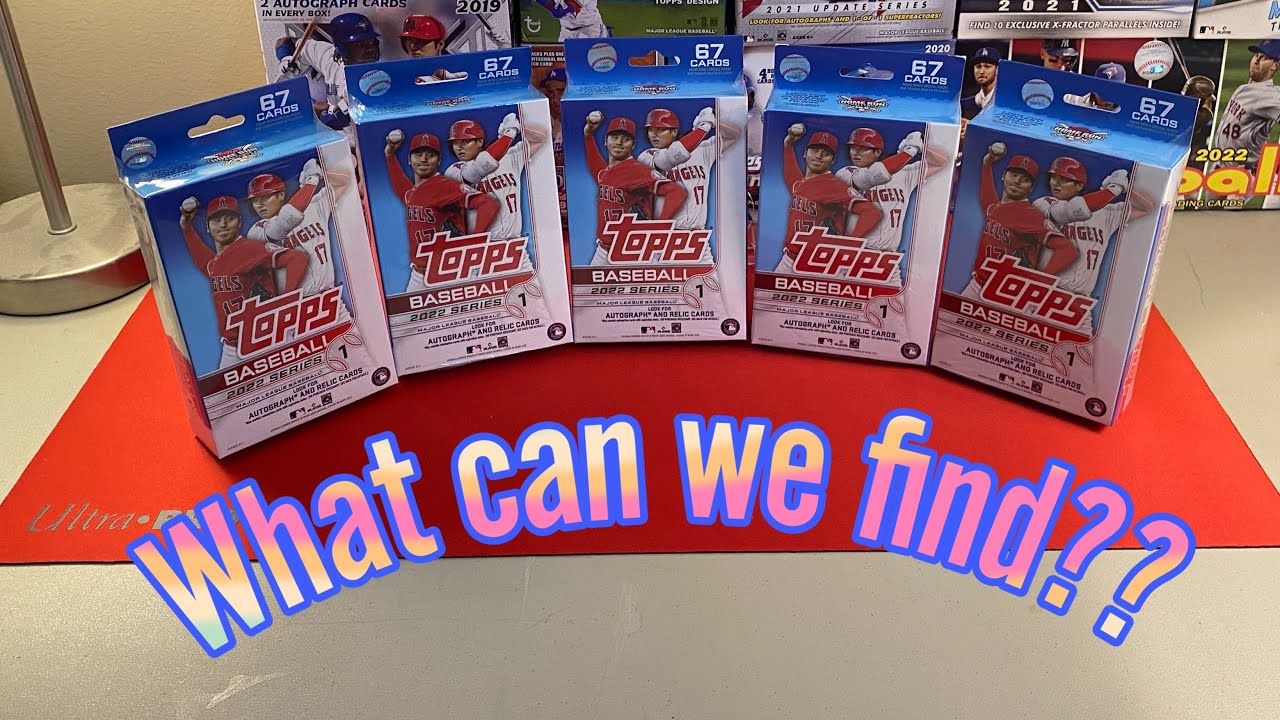 2022 Topps Series 1 Hanger Boxes! - YouTube