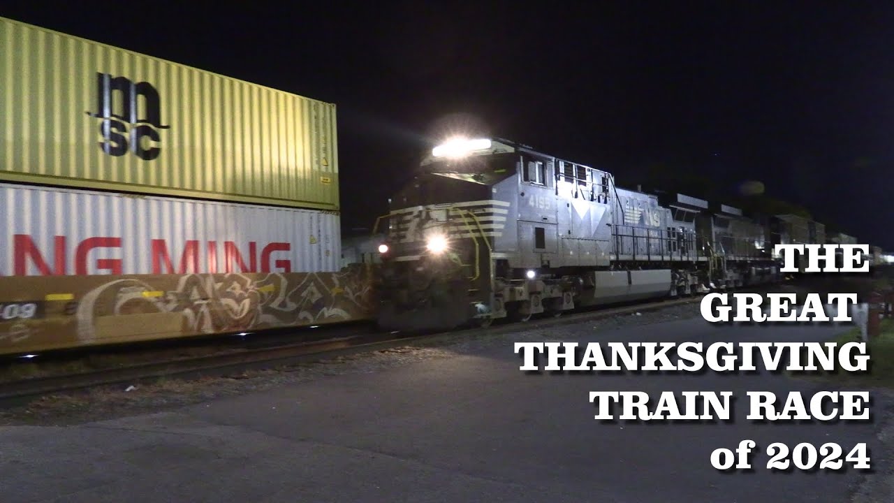 S04E197 The Great Thanksgiving Train Race of 2024 - YouTube