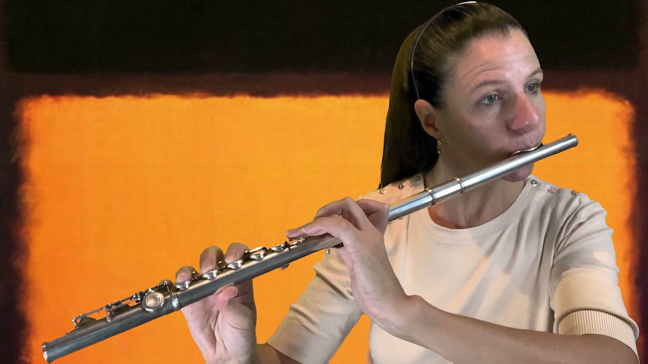 Flauta soprano: Tongue ram / C Flute tongue ram - YouTube