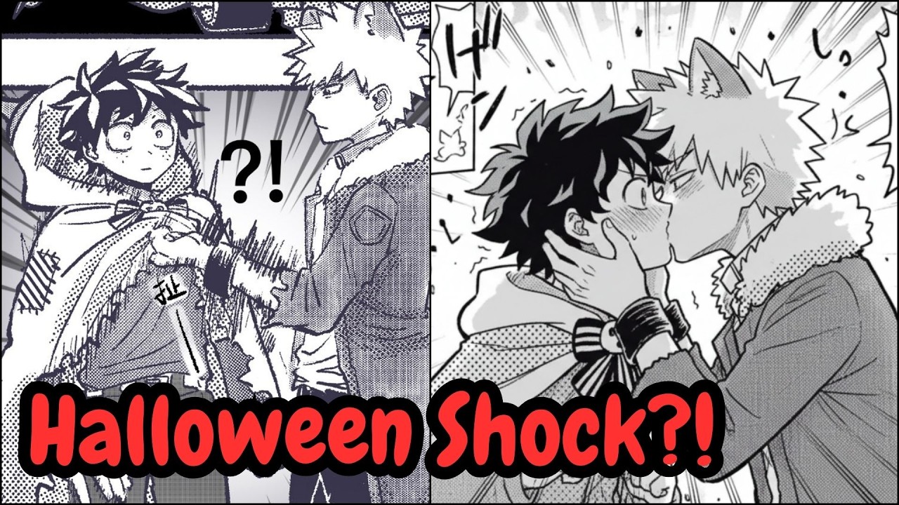 Bakudeku - Bakugo’s Halloween Surprise Kiss 💥🎃 | BKDK [English Comic ...