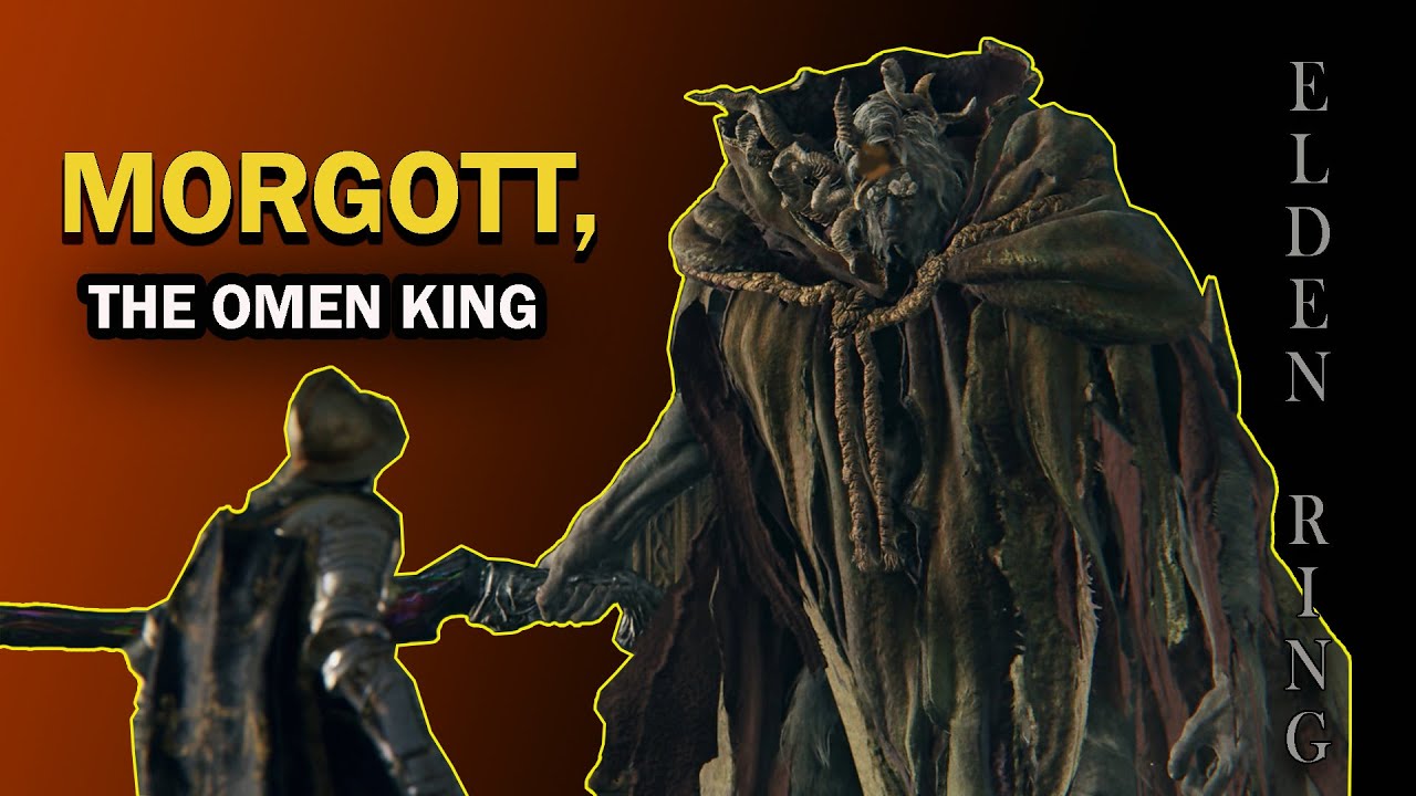 Elden Ring Morgott, the Omen King (4K 60FPS) - YouTube