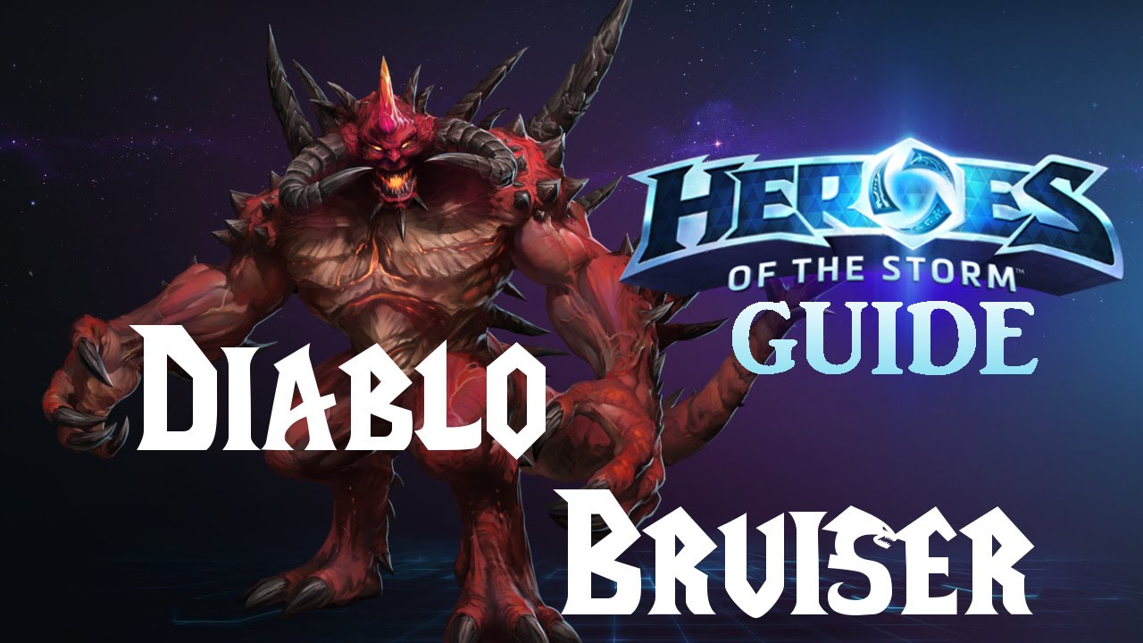 Heroes of the Storm Guides: Diablo - Bruiser Build - YouTube