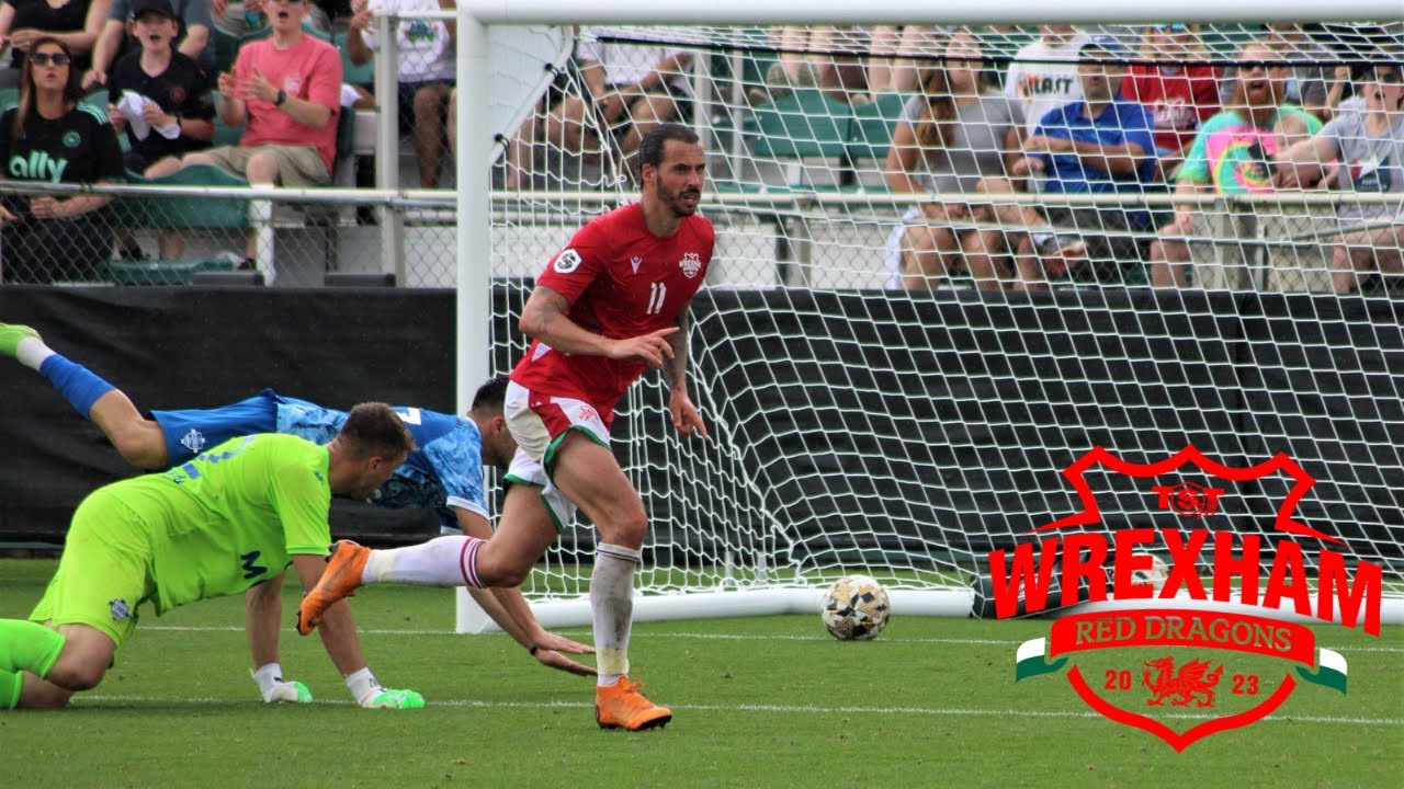 WREXHAM RED DRAGONS DRIFT CLOSER TO THE $1M AS THEY BEAT US WOMEN - YouTube