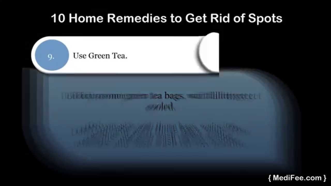 List of 10 Natural Remedies to Get Rid of Spots - YouTube