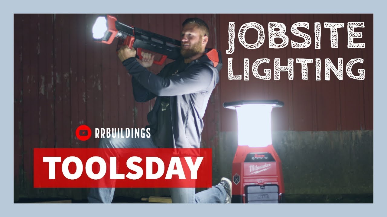 Cordless Job Site Lighting - Toolsday - YouTube