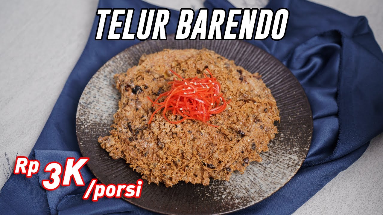 Crispy Bikin Nagih ! Gampang Gurih Enak ! Resep Telur Barendo - YouTube