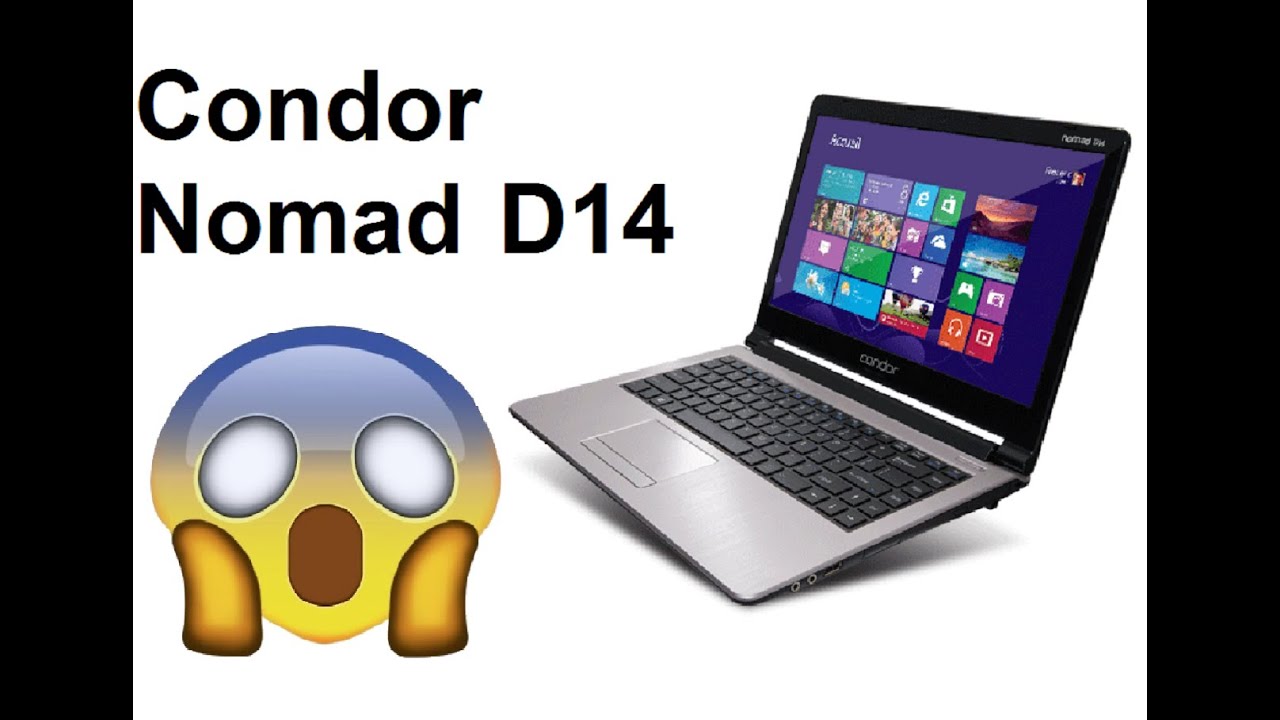 Démonter un ordinateur portable modèle condor nomad D14 - YouTube