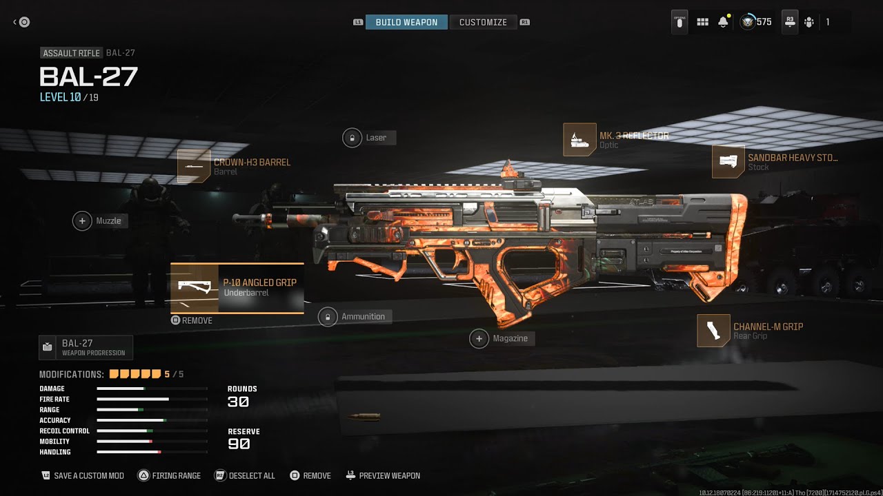 BAL-27 // GRIME MAP // HC DOMINATION // COD MW3 - YouTube