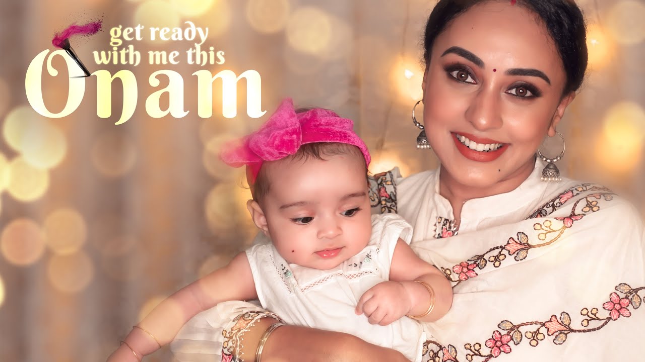 ONAM SPECIAL MAKEUP TUTORIAL | PEARLE MAANEY - YouTube