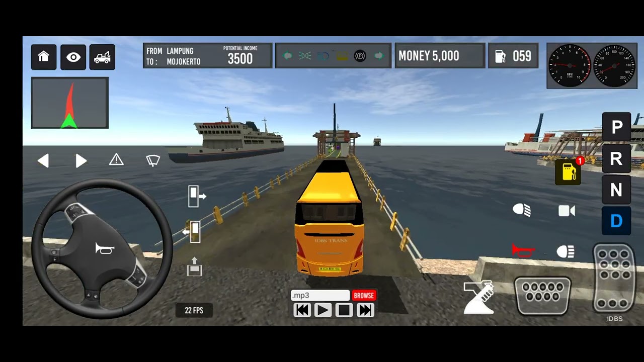Android Bus Races Garuda Bus Race with our subscribers | Bus Simulator ...