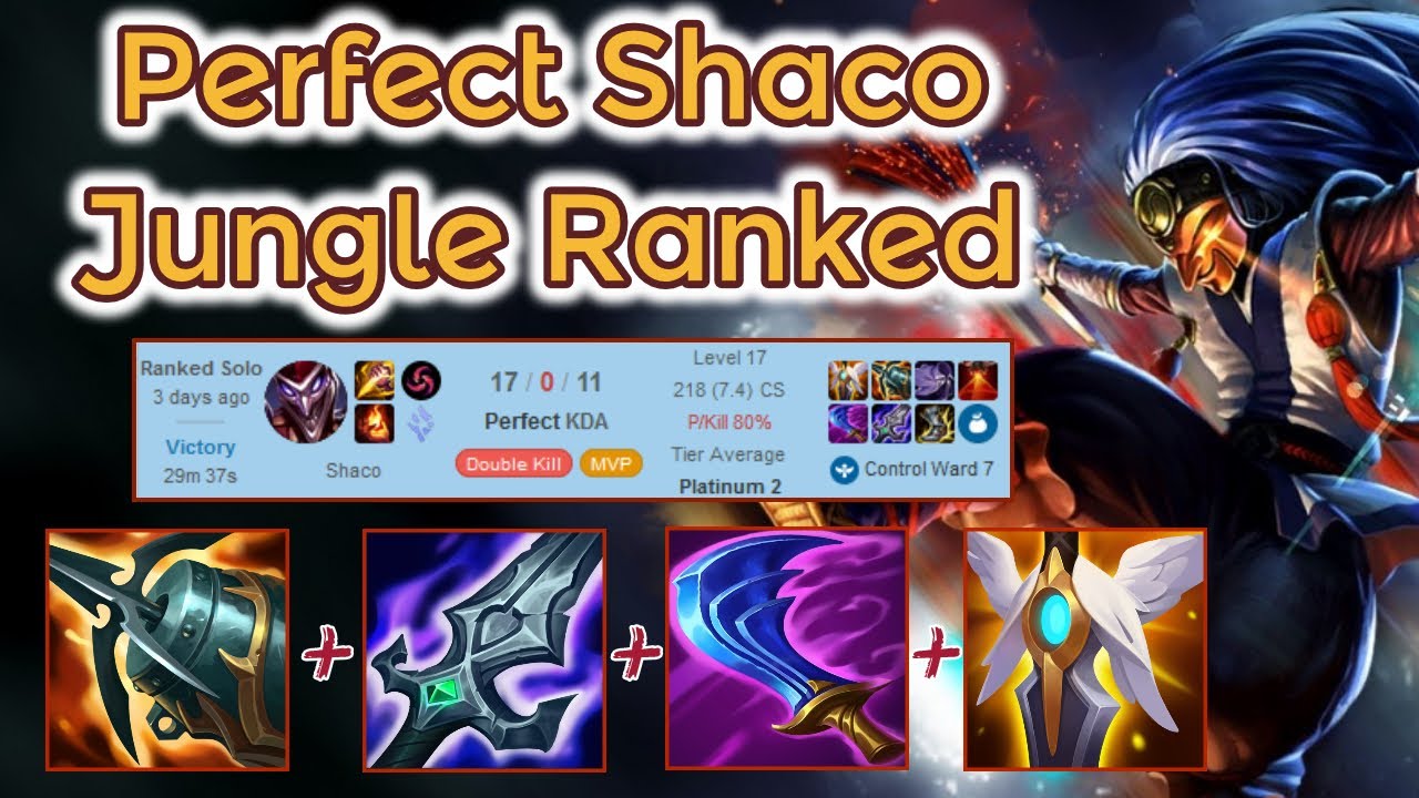 Kraken, BoRK, Wits End Shaco Jungle - Dia Ranked [League of Legends ...