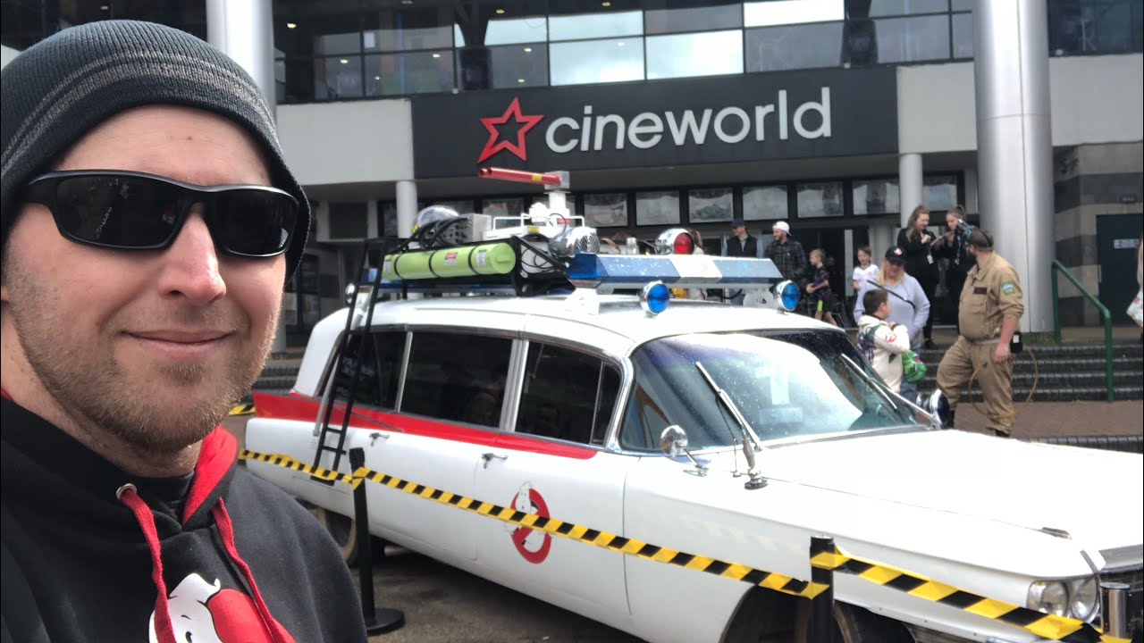 The ECTO 1 at Tower Park Poole 23/3/24 GHOSTBUSTERS!!! - YouTube