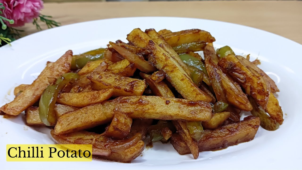 Chilli Potato | Crispy chilli potato - YouTube