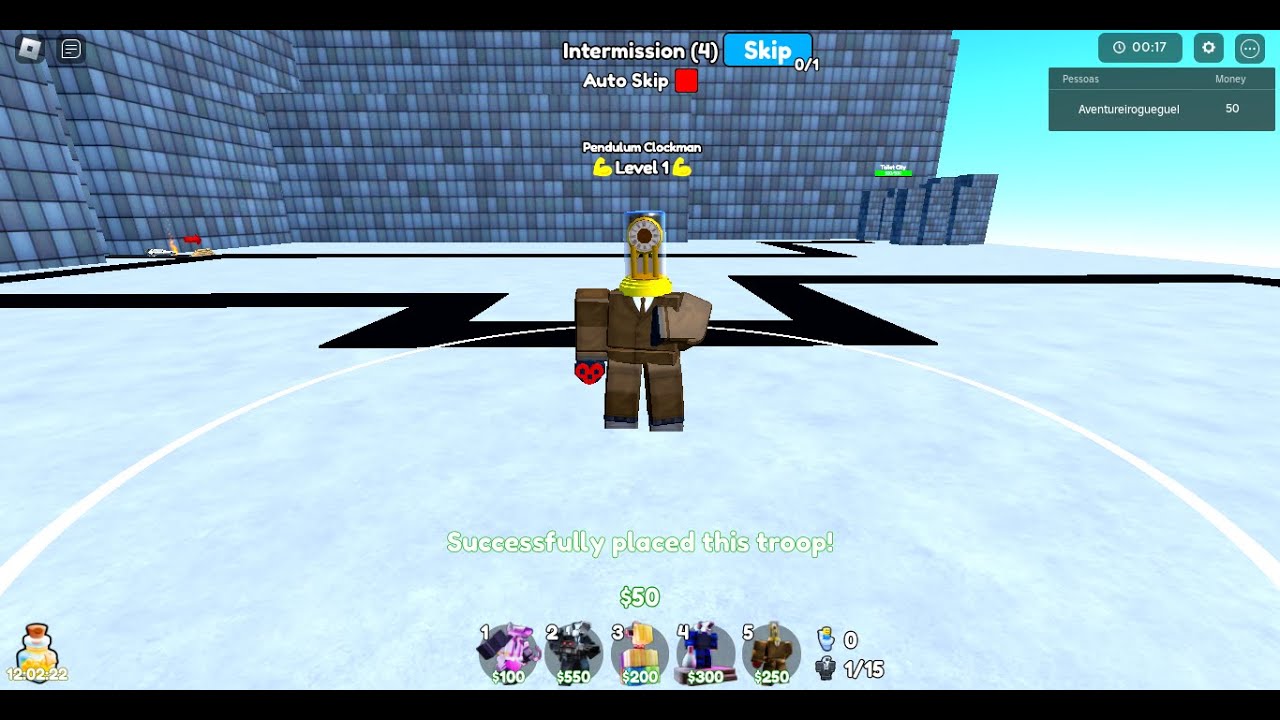 ROBLOX TESTANDO O PENDULUM CLOCK MAN - YouTube
