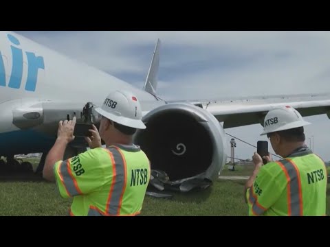 NTSB reveal new findings in their investigation of the deadly Amazon cargo plane crash at MIA