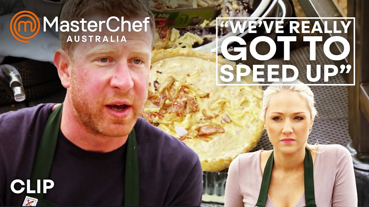 Nicole Drops A Quiche | MasterChef Australia | MasterChef World - YouTube