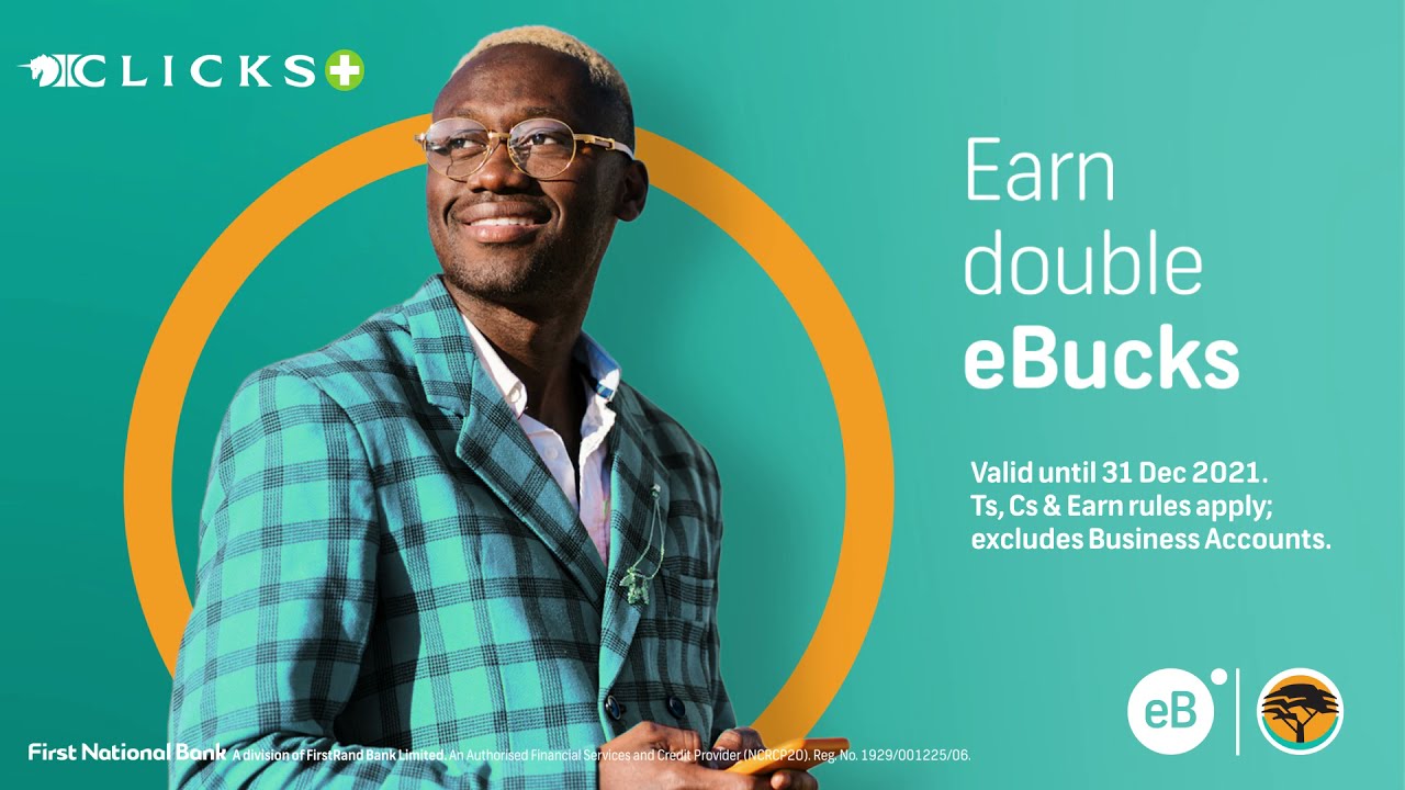 Earn DOUBLE eBucks when you shop online at Clicks! - YouTube