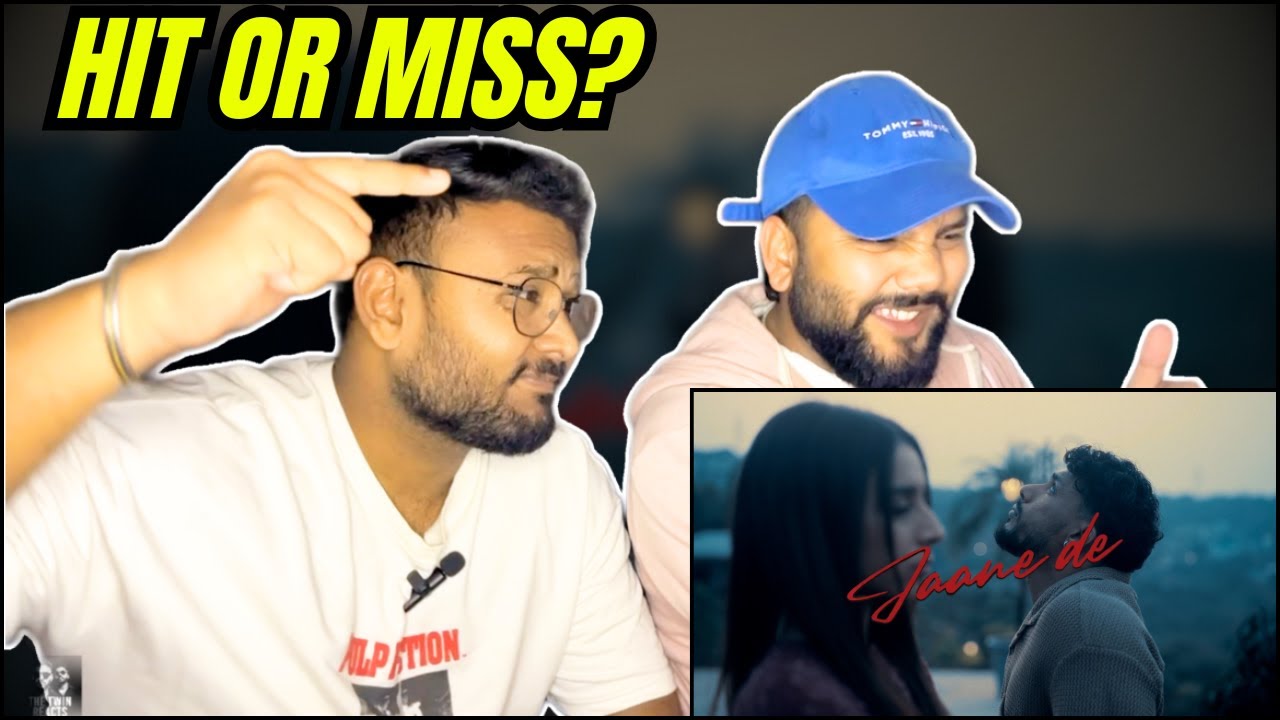 Dino James - Jaane De | REACTION | THE TWIN REACTS - YouTube