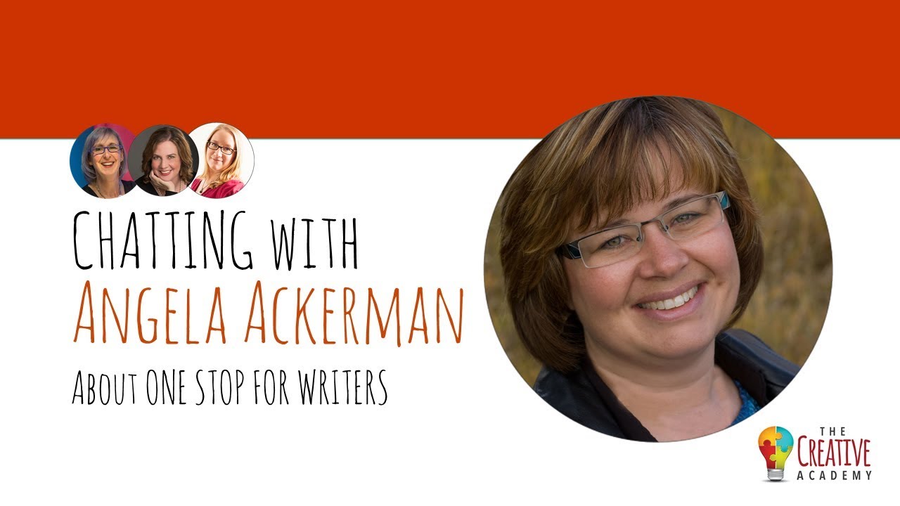 Author Angela Ackerman chats about OneStopForWriters - YouTube