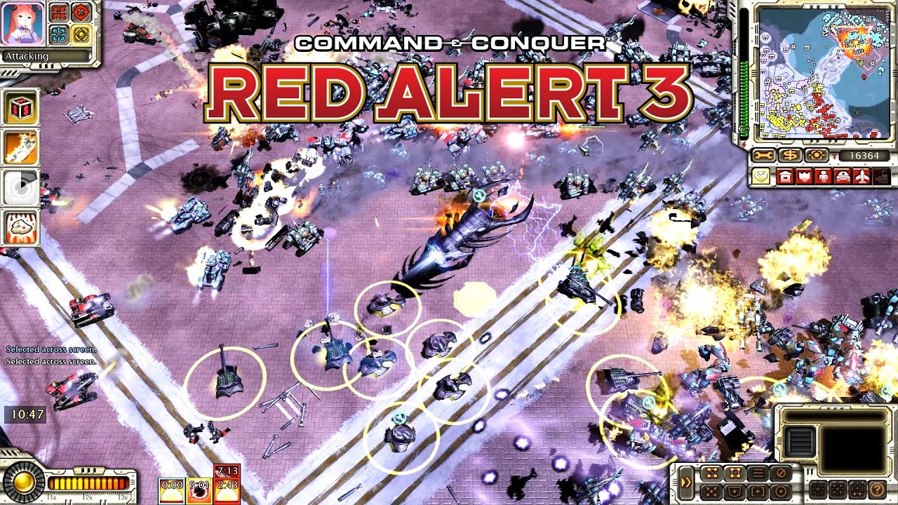 Red Alert 3 World in Conflict MOD | Scrin in Red Alert 3 !? Defending ...