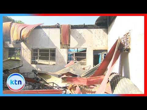 Moto wateketeza majengo kadhaa katika Shule ya Jomo Kenyatta Boys Nakuru