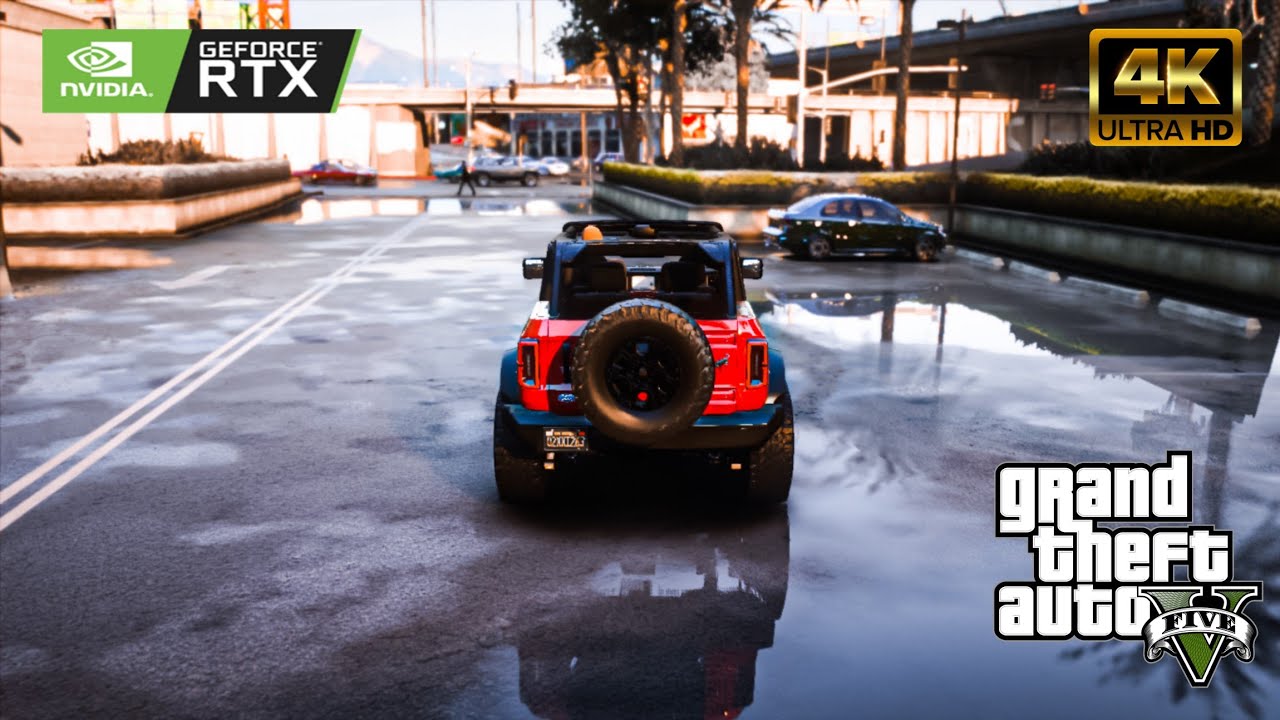 I try this graphic mod in GTA 5 and this happened | ultra realistic 4k ...