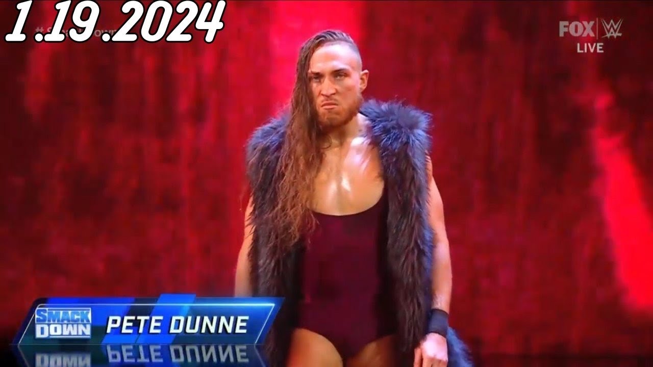 Pete Dunne Is Officially Back! | WWE SmackDown 01/19/24 Full Show ...