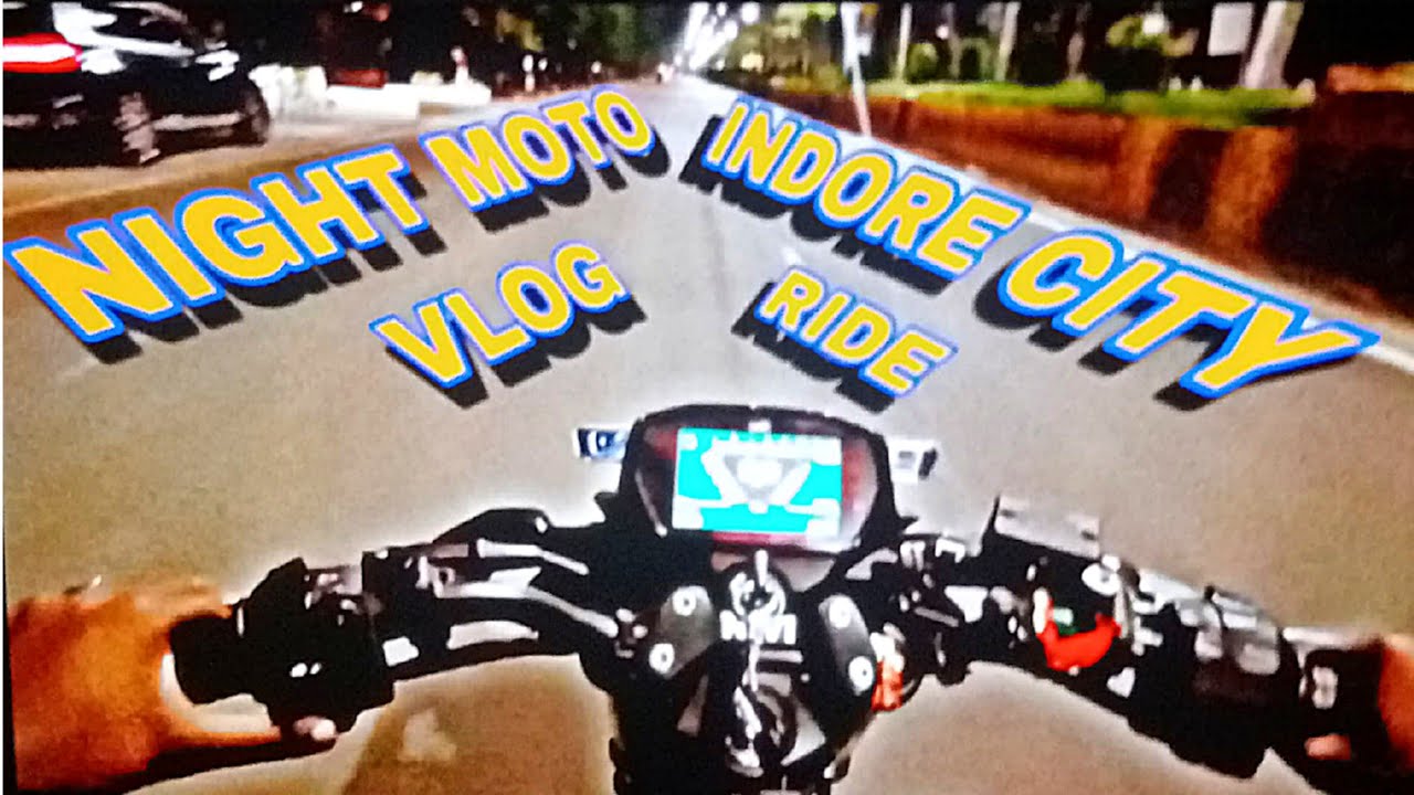 OnePlus Ultra Wide Angle View | Night Moto Vlog Indore City - YouTube