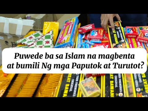 Puwede bang magbenta at bumili Ng mga Paputok at Turutot? - YouTube