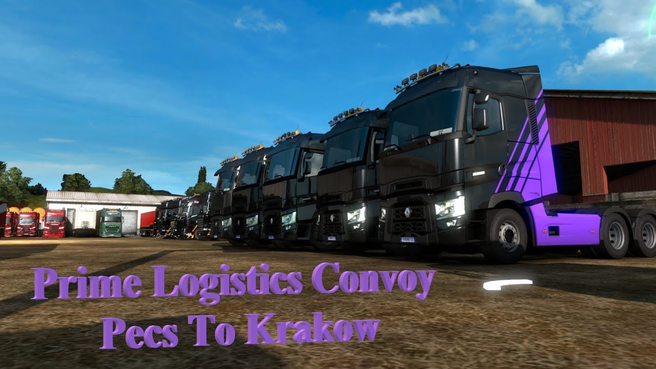 Prime Logistics Convoy Pecs To Krakow 28/9/20 - YouTube