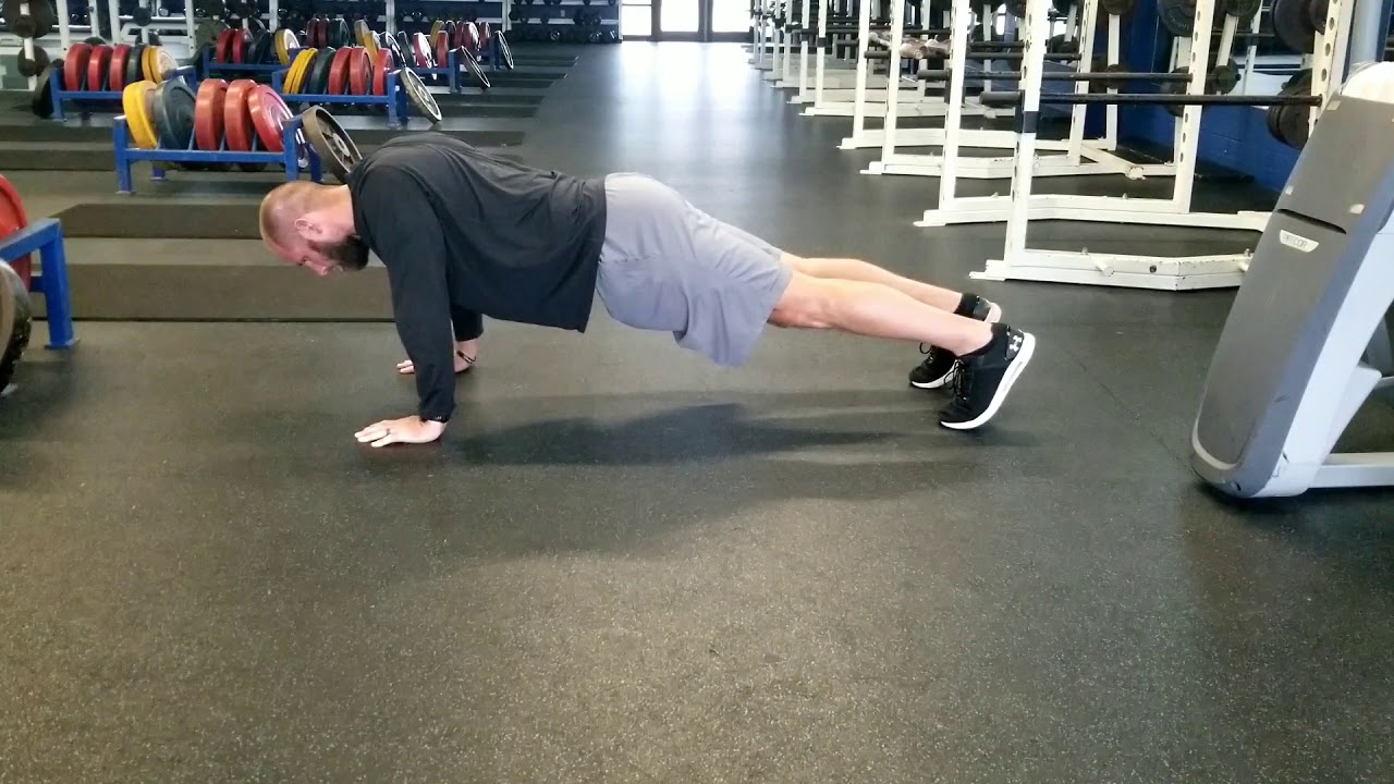Scap Push Ups - YouTube