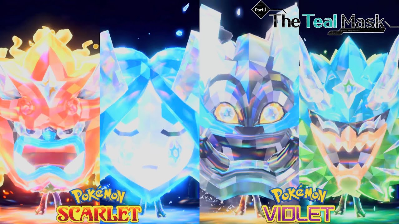 Pokémon Scarlet & Violet - Battle Ogerpon Four's Mask Tera, Hearthflame ...