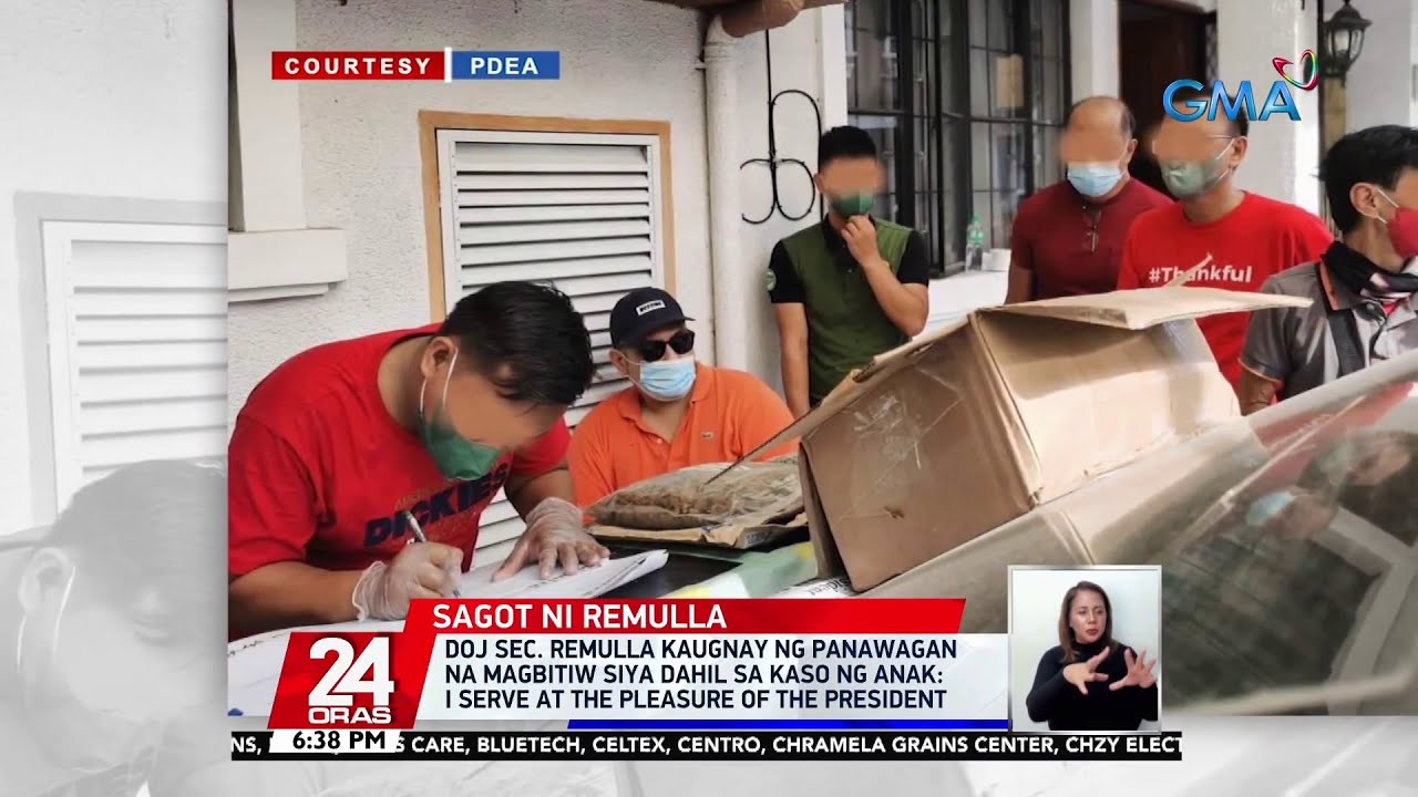 DOJ Sec. Remulla kaugnay ng panawagan na magbitiw siya dahil sa kaso ng ...