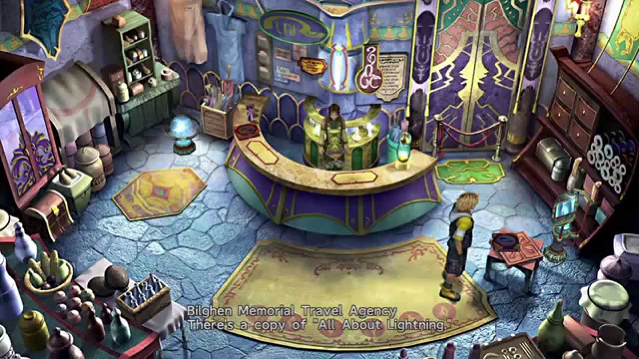 FINAL FANTASY X HD - 15 minutes of Lightning Dodging - YouTube
