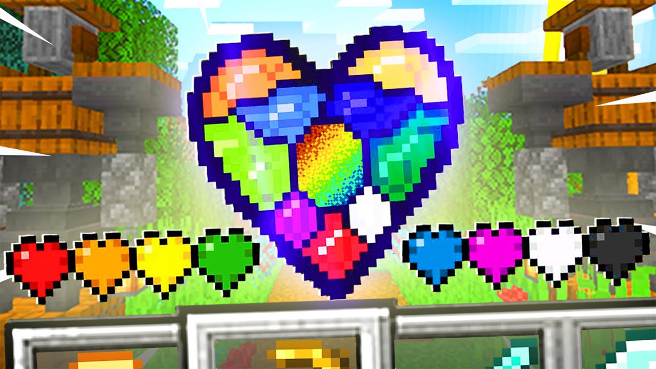 Minecraft But I Have A One HUGE Heart - YouTube