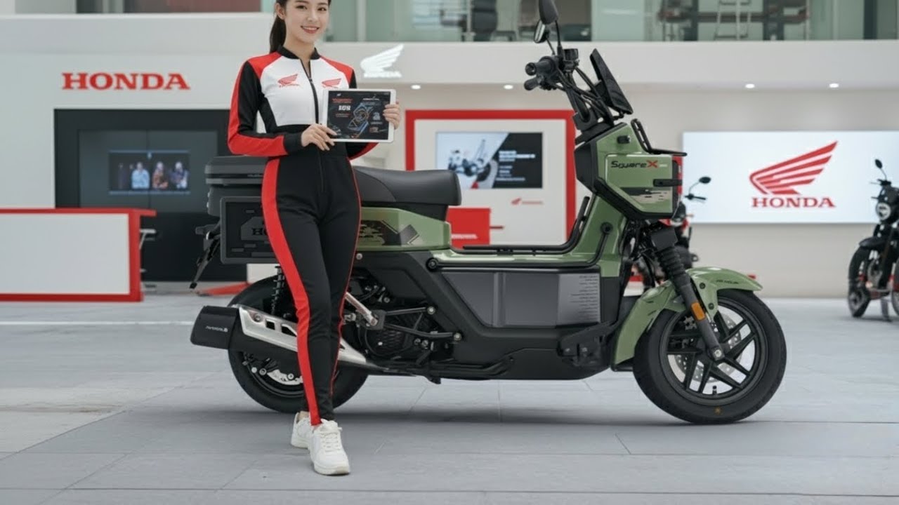 Honda Square X125 2026 First Look – Power, Style, and Smart Performance ...