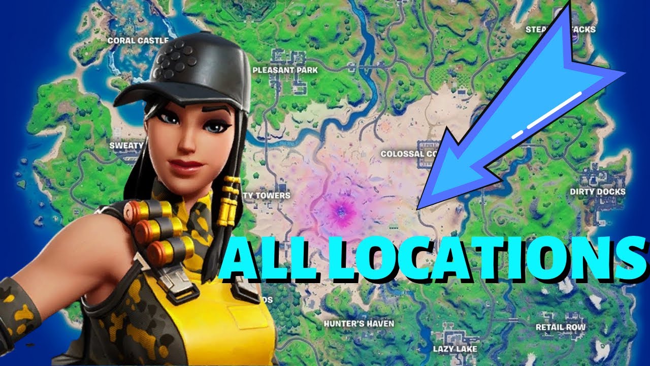 OUTCAST - ALL LOCATIONS (2) | NPC Fortnite Season 5 Chapter 2 - YouTube